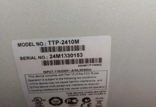Термотрансферный принтер этикеток TSC TTP-2410M