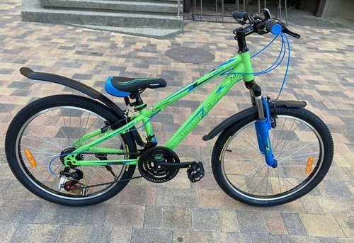 Подростковый велосипед Зелёный новый