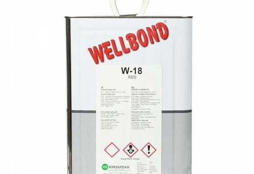 Клей для поролона wellbond W-18 RED 15 кг