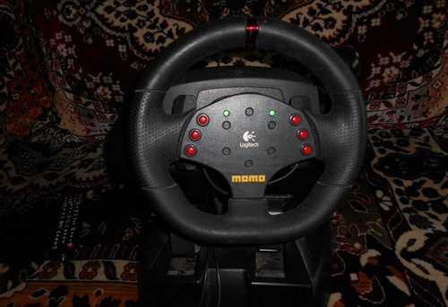 Игровой руль logitech momo racing 900