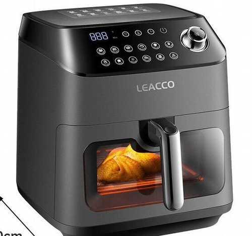 Аэрогриль leacco AF060 Air Fryer Black