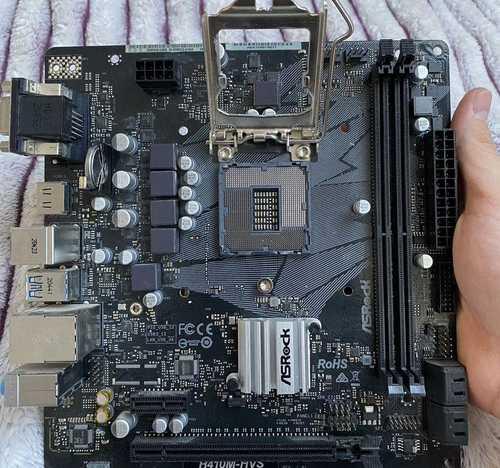 Материнская плата Asrock H410M-HVS