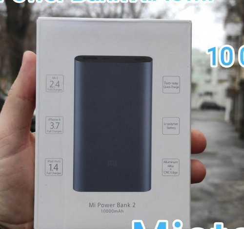 Внешний аккумулятор Xiaomi Mi Power Bank 2 10000 B