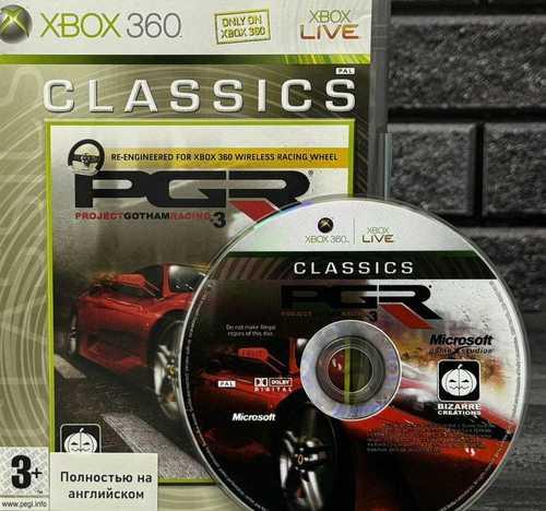 Игра Project Gotham Racing 3 (Xbox 360)