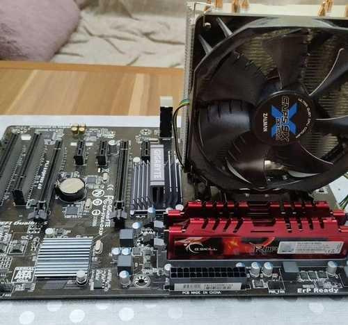 AMD FX-8350 + GA-970A-DS3P + 16Gb G.Skill + Cooler