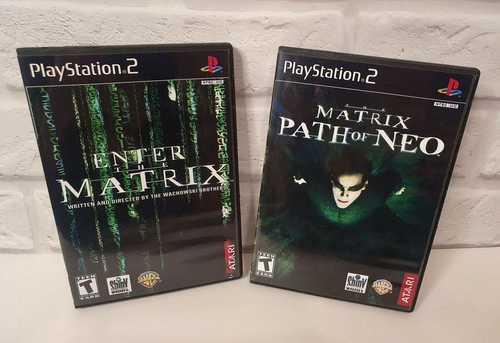 Игры ps2 " Matrix " пс2 Playstation ps1 пс1