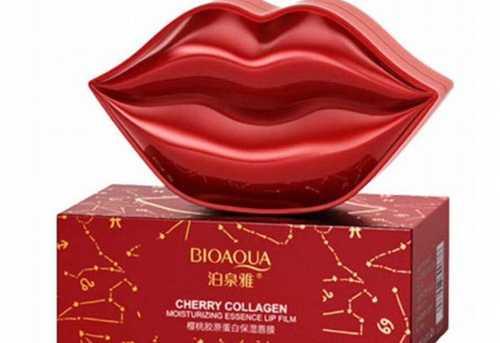 Bioaqua, Патчи для губ с вишней Cherry Collagen, 2