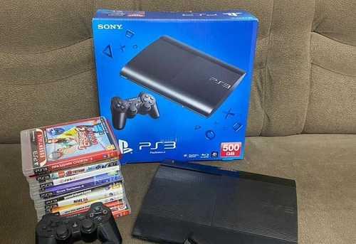 Sony playstation 3 super slim 500gb прошитая