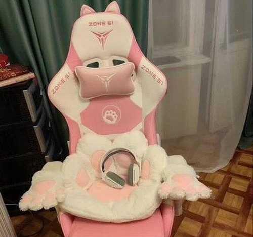 Кресло компьютерное zone 51 kitty Pink