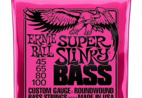 Струны для бас-гитары Ernie Ball 2834 Super Slinky