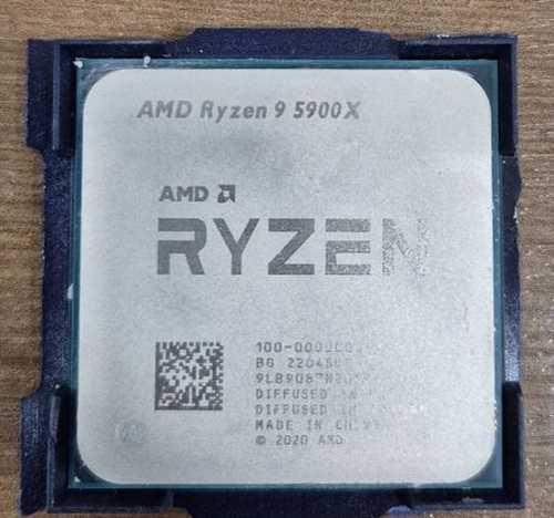 Процессор AMD Ryzen 9 5900X, AM4, OEM