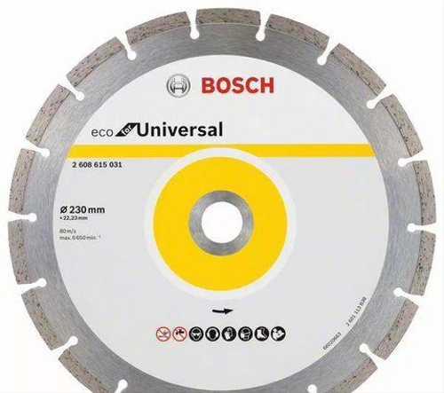 Диск алмазный Bosch ECO Universal 230-22,23 Турбо