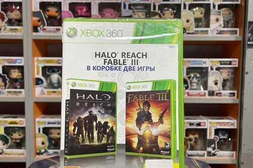 Halo Reach + Fable 3 Xbox
