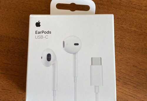 Наушники apple earpods usb c
