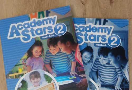 Учебник и workbook английского языка Academy Stars