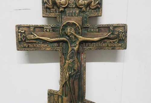 Крест- распятие старинный 19 век