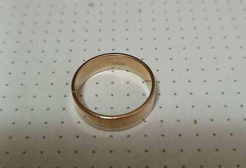 Золотое кольцо 585 проба, 3,13 грамм, размер 16