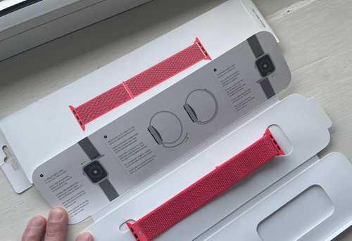 Ремешок Apple Watch 44 Hibiscus Sport Loop