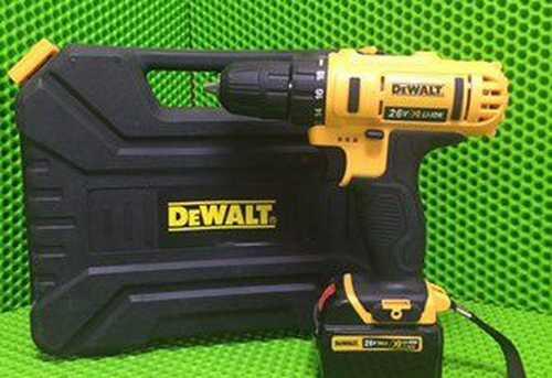 Шуруповерт dewalt 26v (новый)