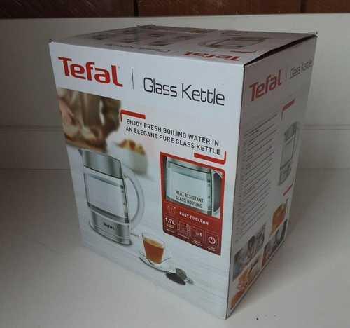 Чайник электрический Tefal Glass Kettle KI772138
