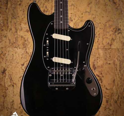 Fender MG69 Mustang Black 2006 Japan