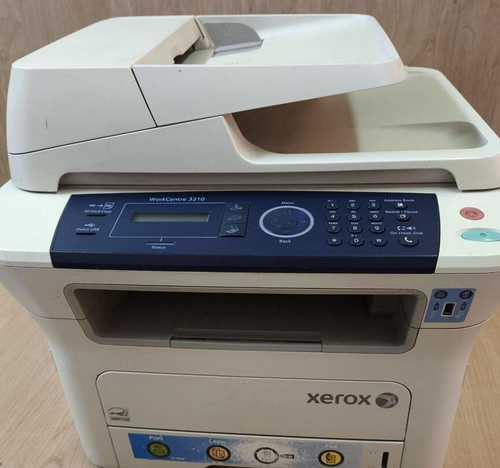 Мфу лазерное Xerox 3210 usb lan