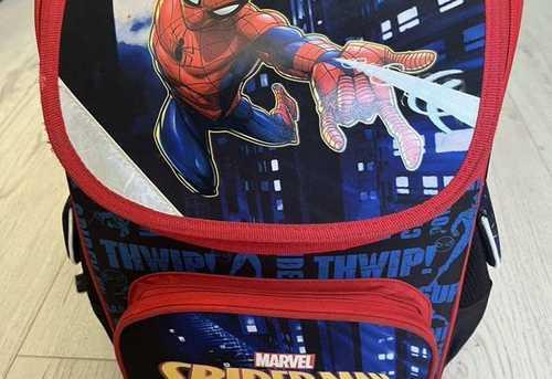 Рюкзак детский школьный человек паук