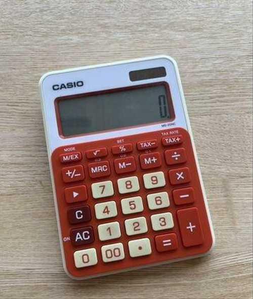 Калькулятор casio ms-20nc