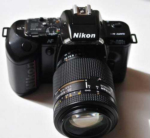 Пленочный фотоаппарат Nikon F-401s с Nikon 35-105
