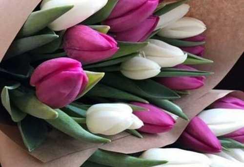 Тюльпаны к 8 марта розница и оптом