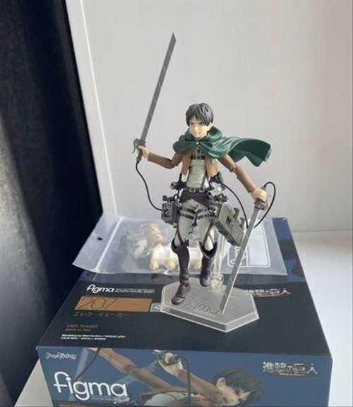 Аниме фигурка Figma Eren Yeager оригинал