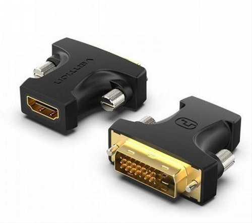 Переходник hdmi (f) -DVI (M) Vention #336163