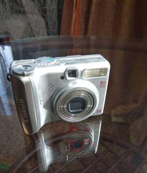 Компактный фотоаппарат canon PowerShot A530