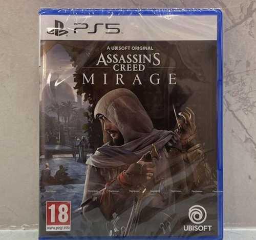 Диск Assassins Creed Mirage игра PS5