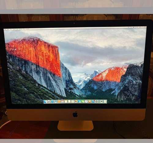 Apple iMac 27" 2014 Core i5 16/1тб Fusion, все ок