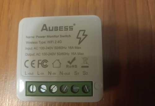 Wi-Fi реле Aubess. Tuya Wifi Switch