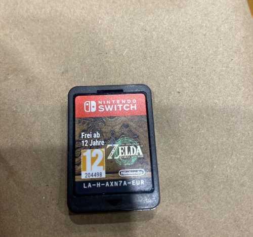 Картридж на nintendo zelda tears of the kingdom