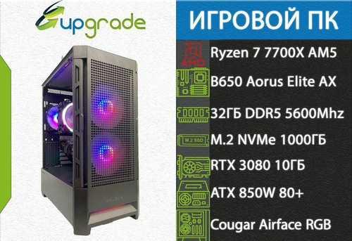 Мощный игровой пк Ryzen 7 7700x + RTX 3080 10Гб