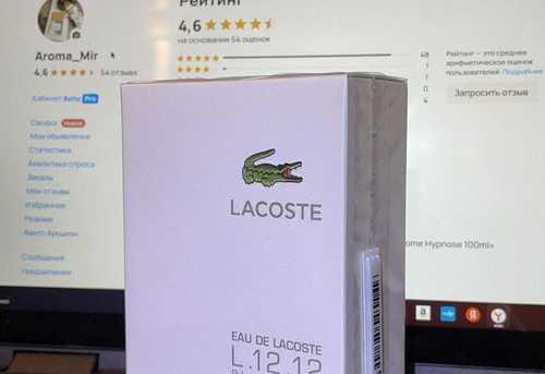 Мужские духи Lacoste Blanc лакост бланк