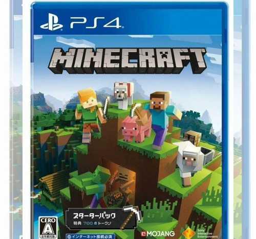 Игра Minecraft (PS4) Русская озвучка