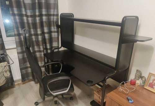 Стол компьютерный Икея и кресло
