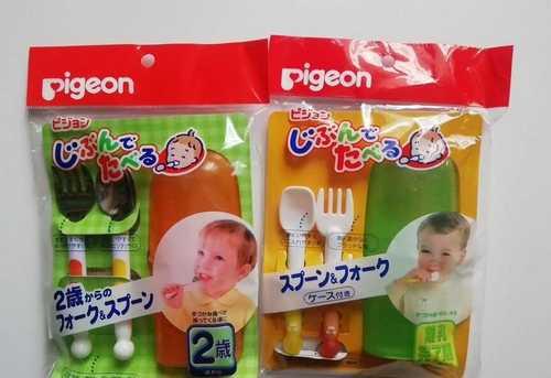 Рigeon детские приборы, губка для мытья и др