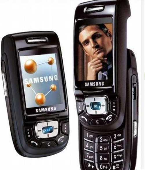 Мобильные телефоны cлайдер Samsung D500 рабочий