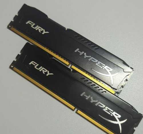 Оперативная память ddr3 2x4gb HyperX