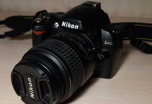 Фотоаппарат nikon D40
