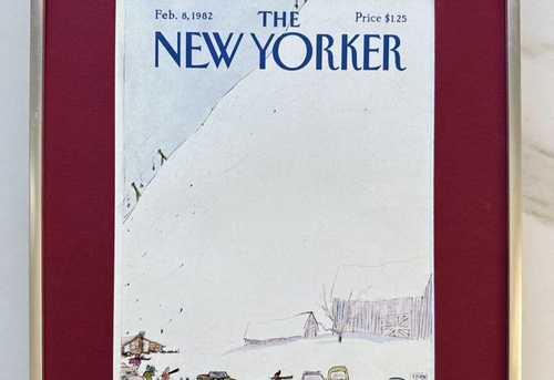 Обложка журнала The New Yorker 12 ноября 1973