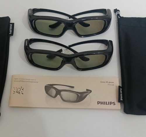 Philips PTA 508 3D очки (цена за пару)