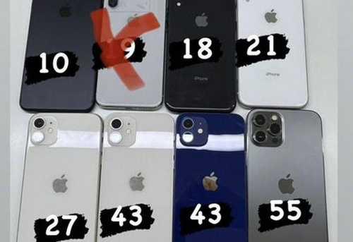 iPhone 7plus, XR, XR, 11, 12,12,12 pro max бу