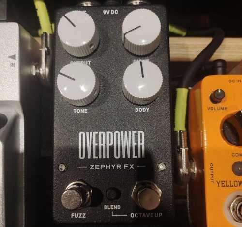 Гитарная педаль Zephyr fx overpower