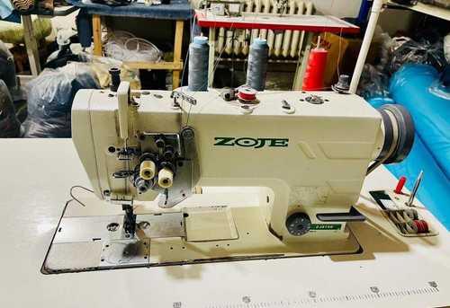 Двухигольная швейная машина Zoje